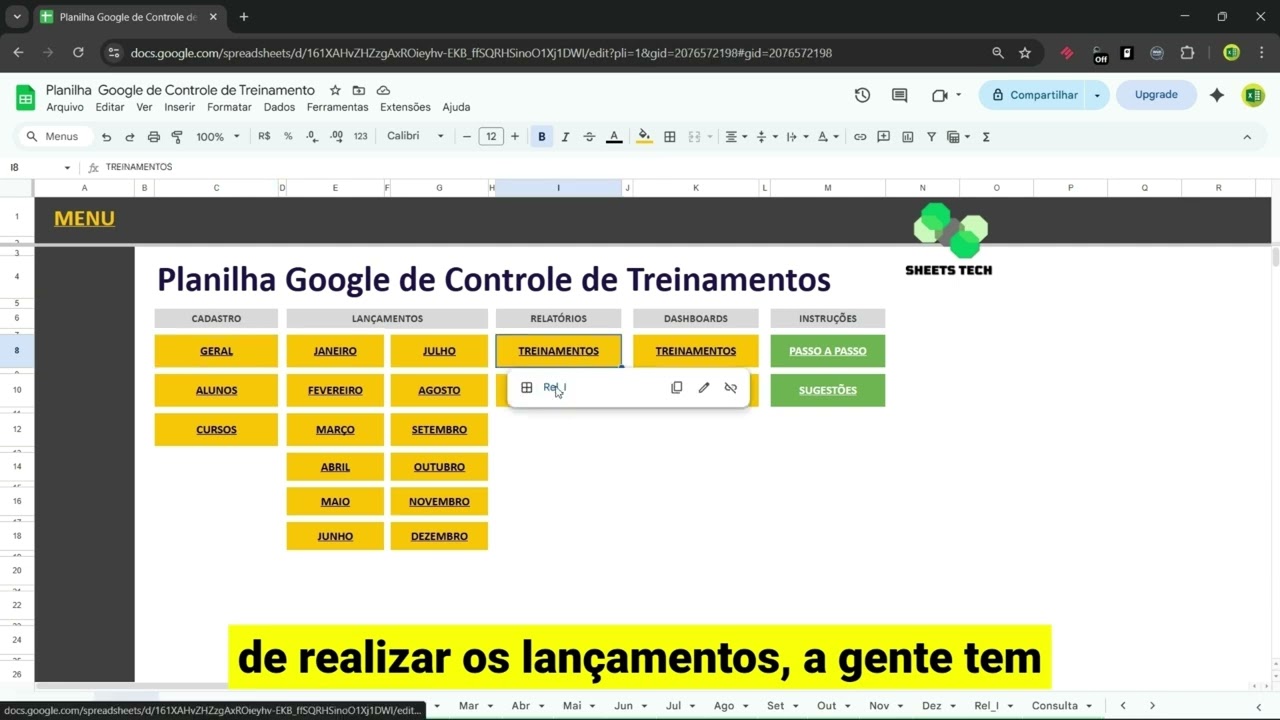 Training Control Spreadsheet in Google Sheets (Automatic) | Online Training Management