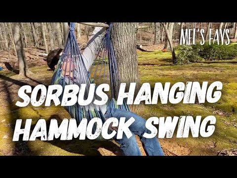Sorbus Hanging Rope Hammock Chair Swing