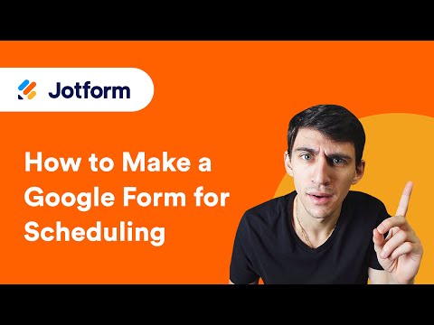 How to use Google Forms for scheduling | The Jotform Blog