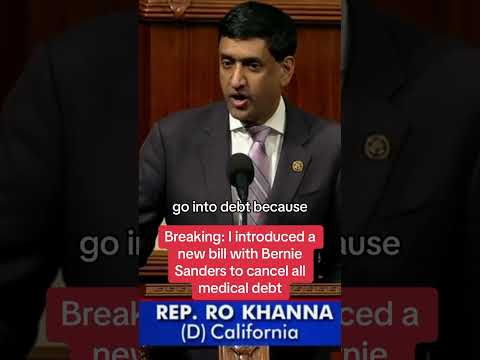 Breaking: I introduced a bill with Bernie Sanders to cancel medical debt in America