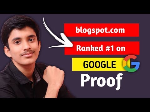 Rank Blogspot Subdomain Of Blogger On Google With Proof In Hindi