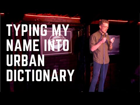 Typing my name into Urban Dictionary | Horatio Gould | Stand-Up Comedy