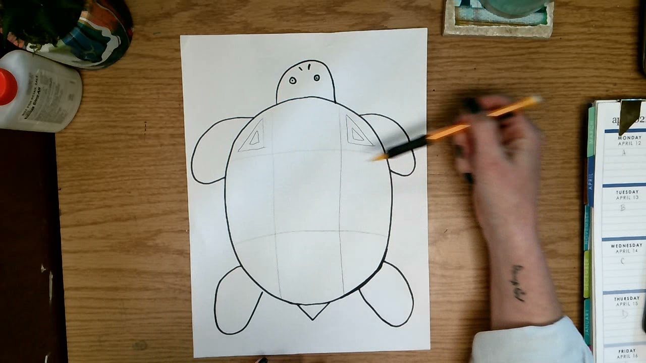 Pattern Sea Turtle Day 2