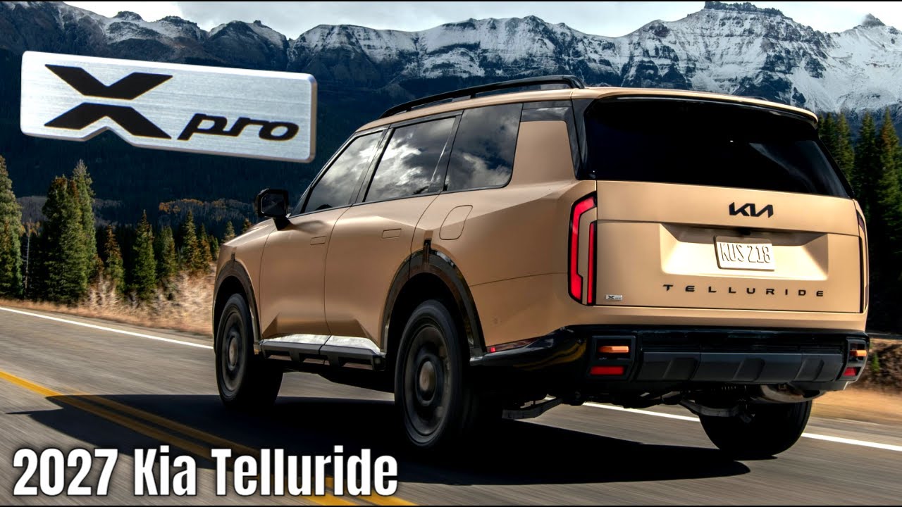 2027 Kia Telluride X Pro The Rugged Off Road Upgrade You Did Not Expect
