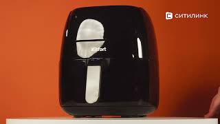 Аэрогриль KitFort KT-2210, черный - купить в Ситилинк | 1208311