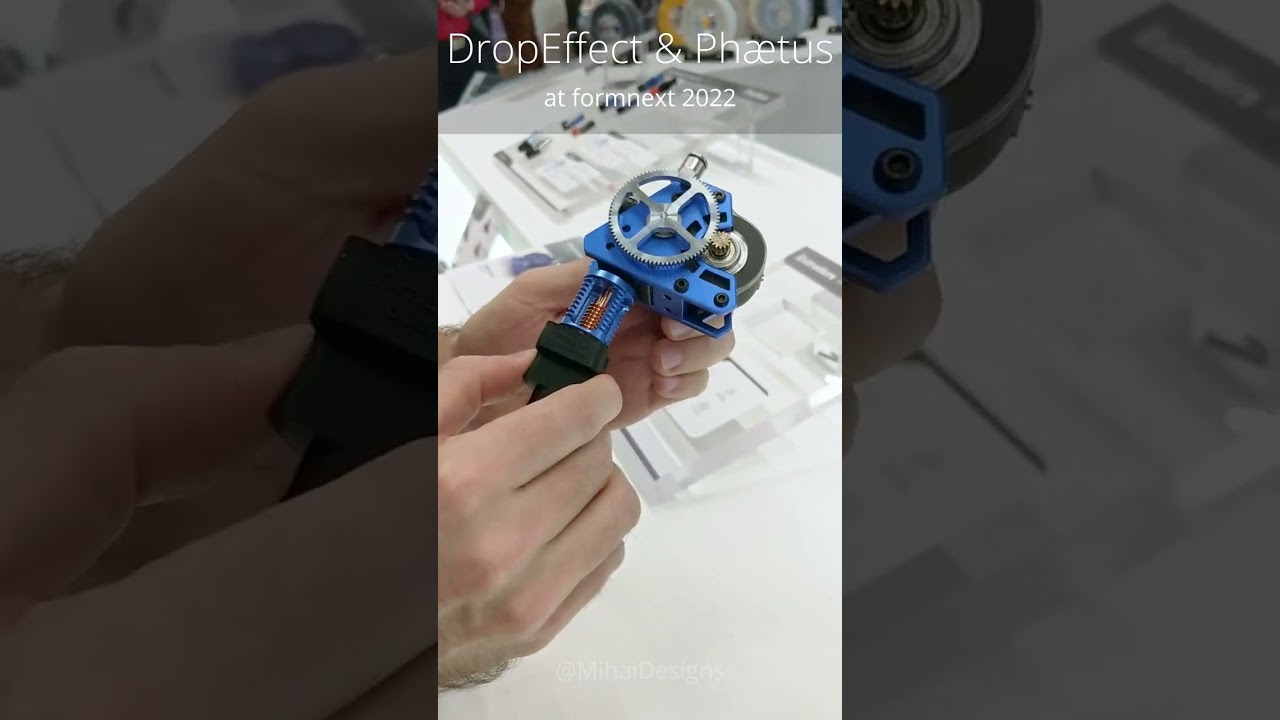 APUS extruder and XG hotend from DropEffect and Phætus
