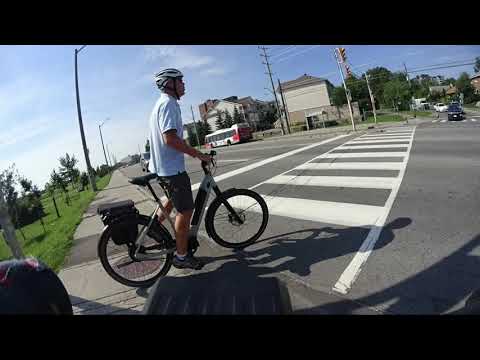 eBike (73km) from Ottawa to the Stittsville Public Library