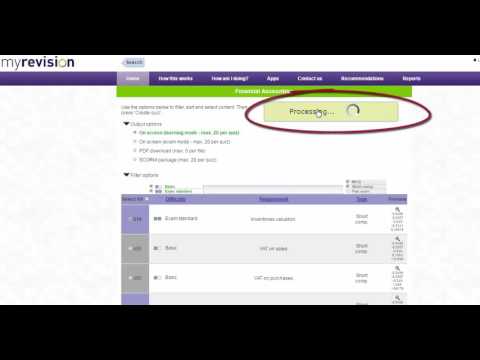 How to generate an on-screen quiz
