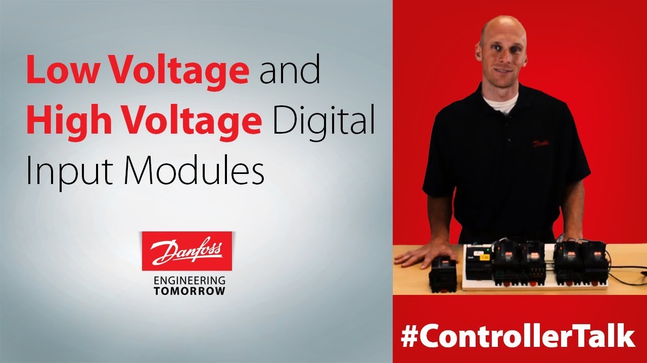 Using Danfoss low / high voltage digital input modules | Technical support for supermarket controls