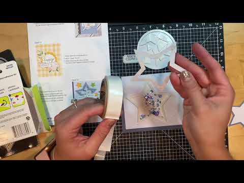 Technique Tuesday #161 - Star Shaker Windows - Just Say Scrap with Close To My Heart