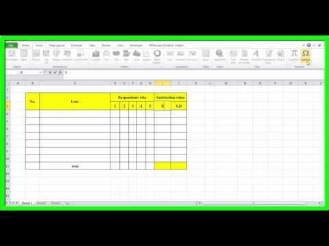 Excel symbol X bar Statistics