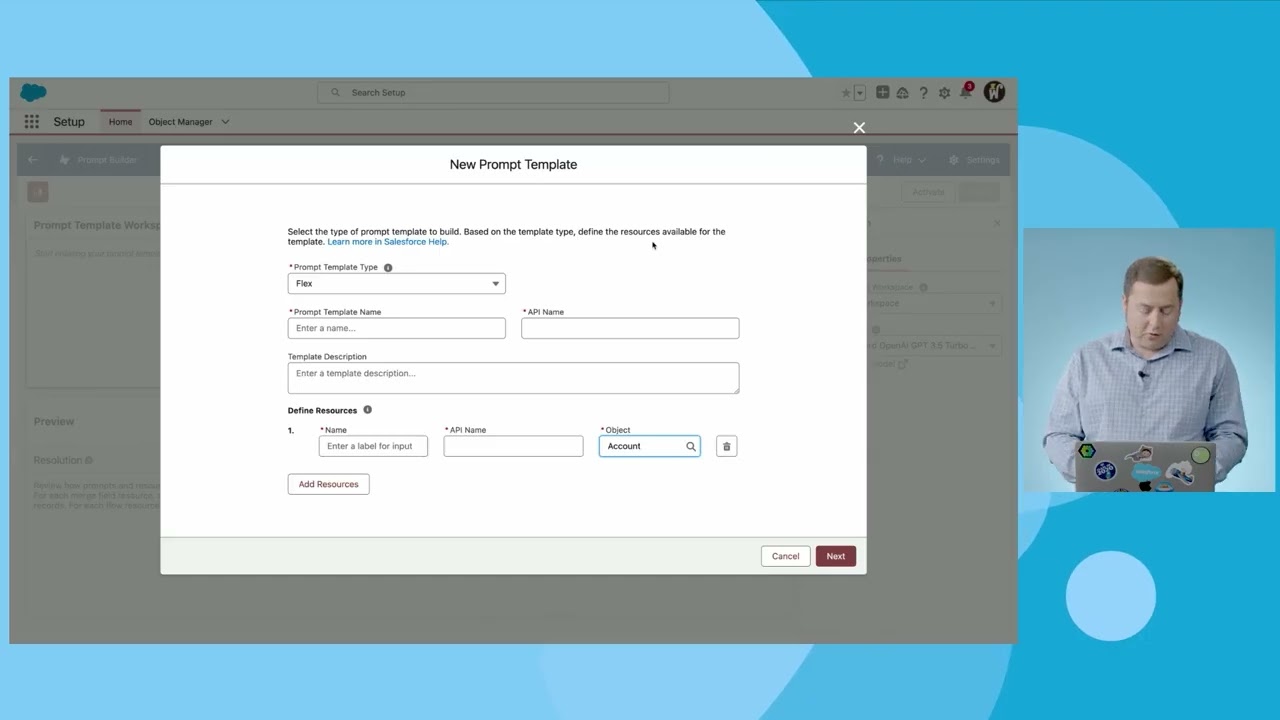 Prompt Builder: Spring ’24 Admin Preview: Release Readiness Live