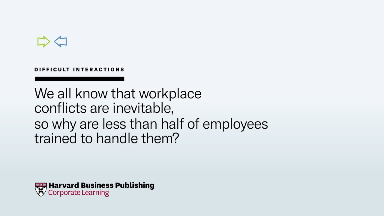 Managing Conflict at Work