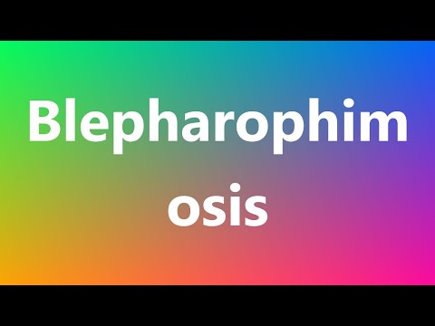Blepharophimosis - Medical Meaning and Pronunciation