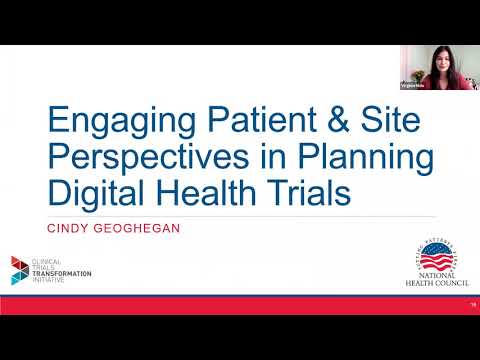 Optimizing Digital Health Trials by Engaging Patients and Sites