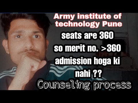 #AITpune#couselling#process|Provisional merit list|ronak Sharma