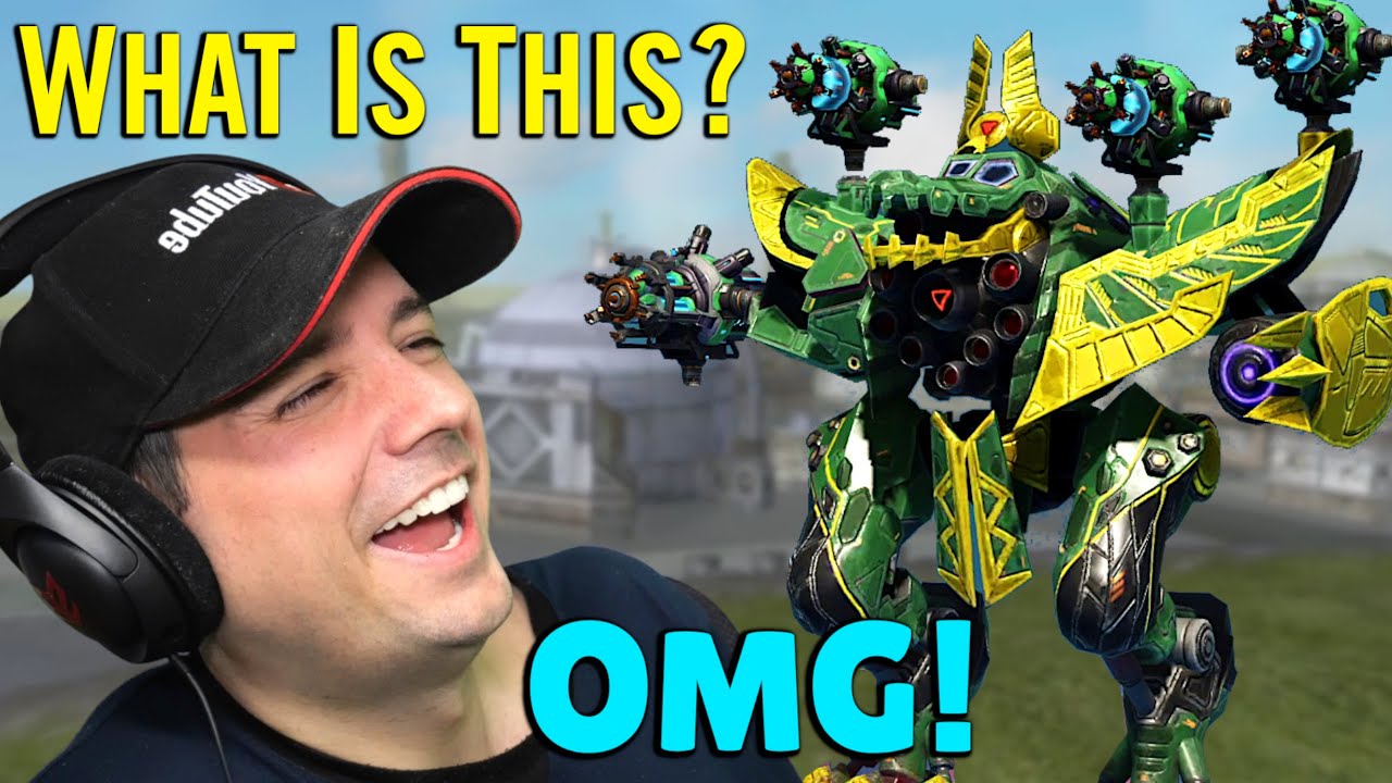 NEW Robot AMMIT??? What the heck is THIS? War Robots Test Server