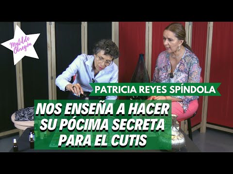 ¿Cutis sin arrugas? Patricia Reyes Spíndola comparte la receta de su ...