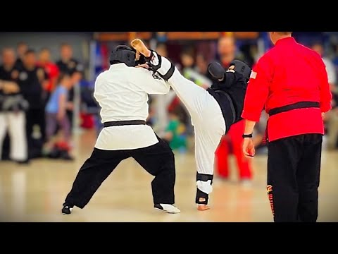 Instructor Men's Sparring, Final Round! Sensei Oscar vs. Sensei Nico