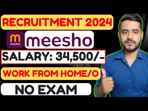 Meesho Recruitment 2024 | Meesho Vacany | Digital Orbit Job | Amazon Vacancy 2024