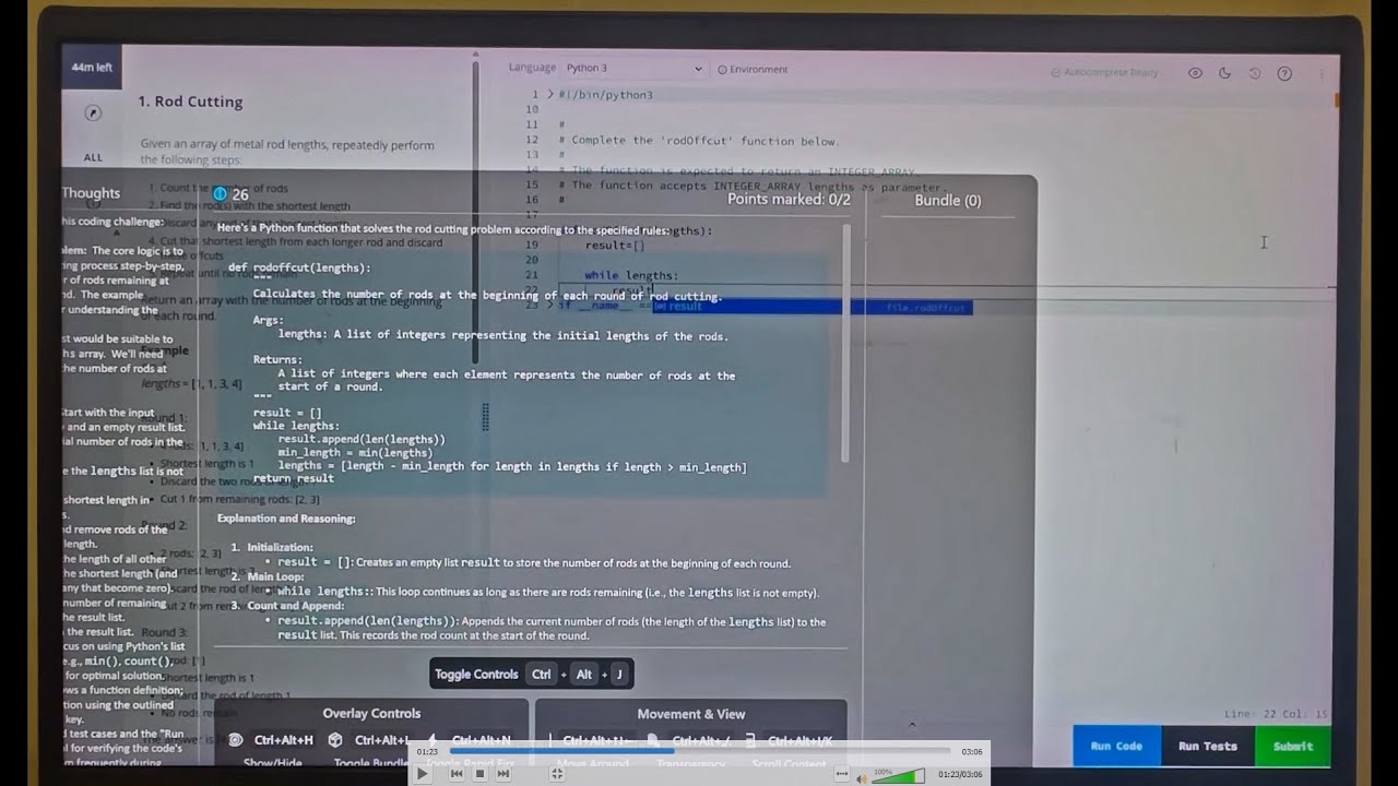 How to cheat on HackerRank