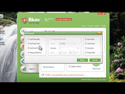 Hướng dẫn sử dụng phần mềm Bkav Home Plus