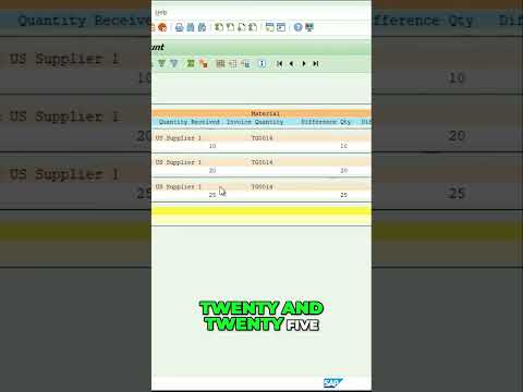 SAP S4HANA GR IR Good Received Invoice Received Account Demo and Business Process