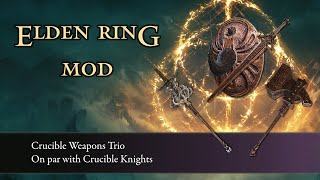 Crucible Weapons Trio - New movesets and AOW for Ordovis's Greatsword ...