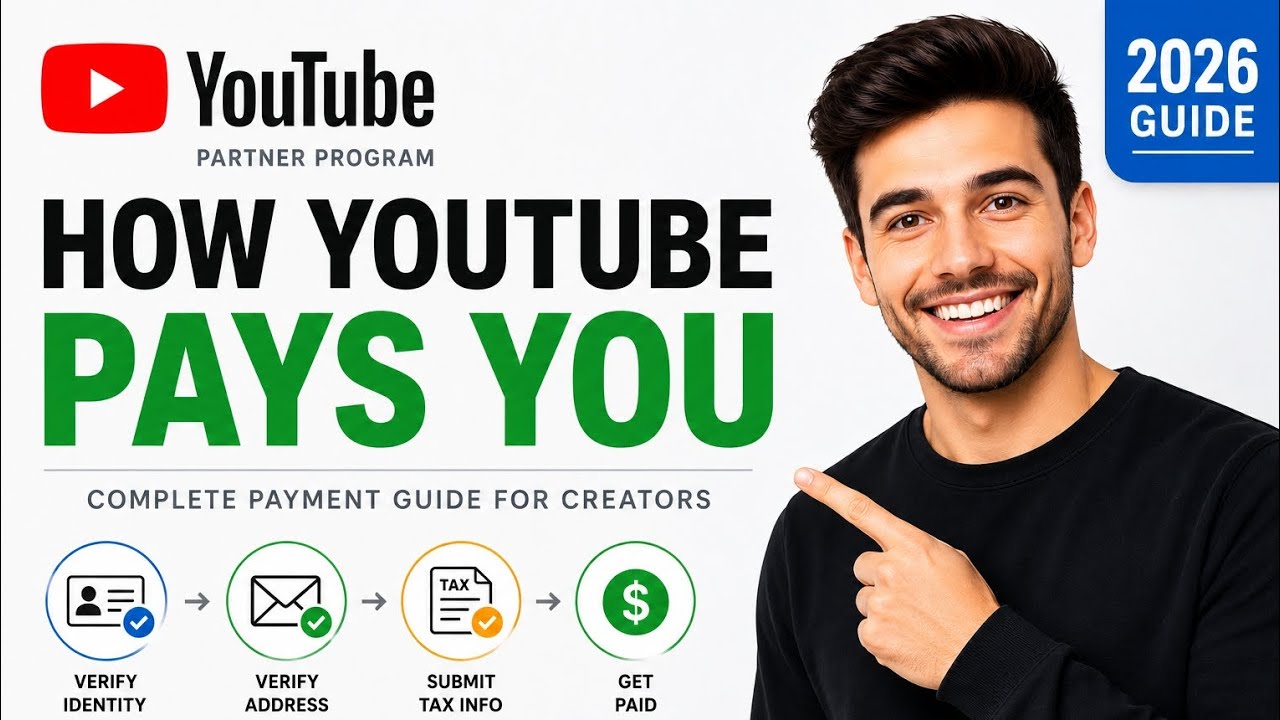 How to Set Up YouTube Payments in 2026 | Full Monetization Guide