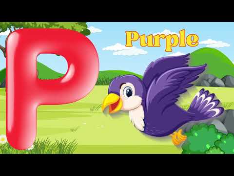 Words that Start with Letter P for Toddlers | Words with P | Words Starting with P | Giggle Globe