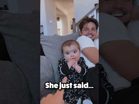 Our 6 Month Old Baby's First Word!
