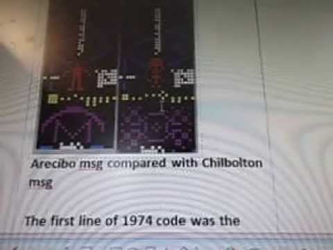 Line 26a7 Pt 2 Alien Contact Chilbolton Message Silicon DNA ARECIBO ...