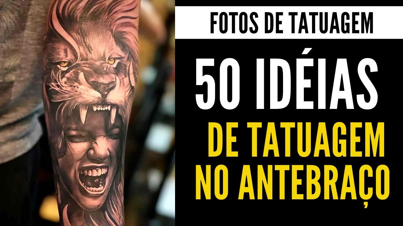 50 IDÉIAS DE TATUAGEM NO ANTEBRAÇO MASCULINO - FOTOS DE TATUAGEM
