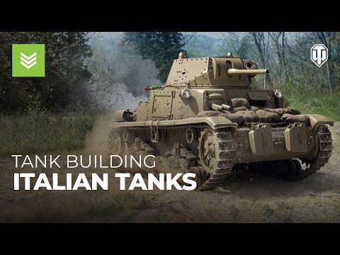 WoT – Tank building : Italian tanks – The Armored Patrol