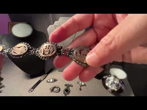 Sterling silver and marcasite, and a few pins!