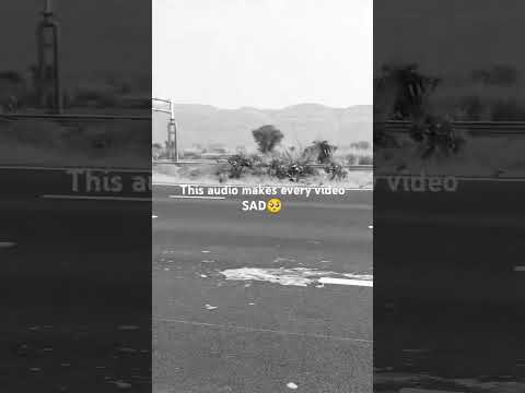 This audio is make every video sad #sad #cars