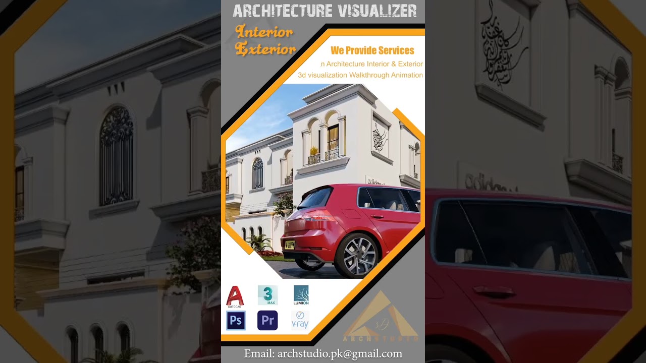 Architecture 3D Exterior Visualization