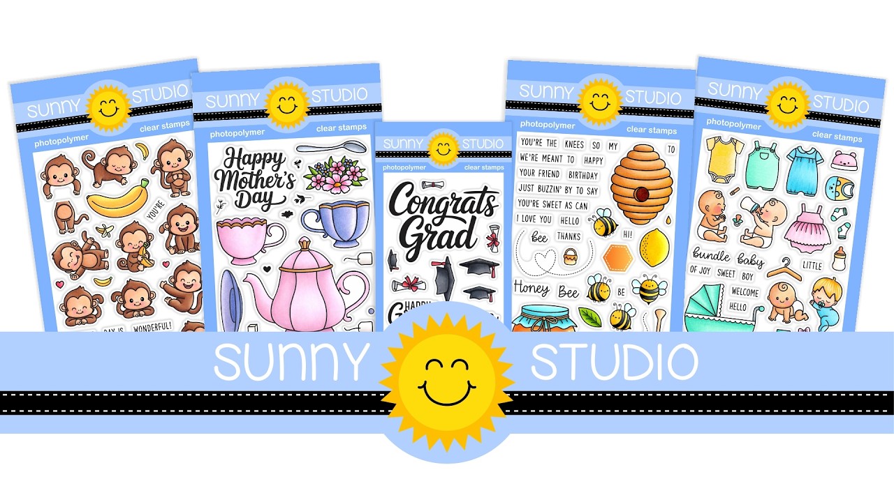 Sunny Studio Stamps Spring 2026 Collection wth Loads of Card Ideas