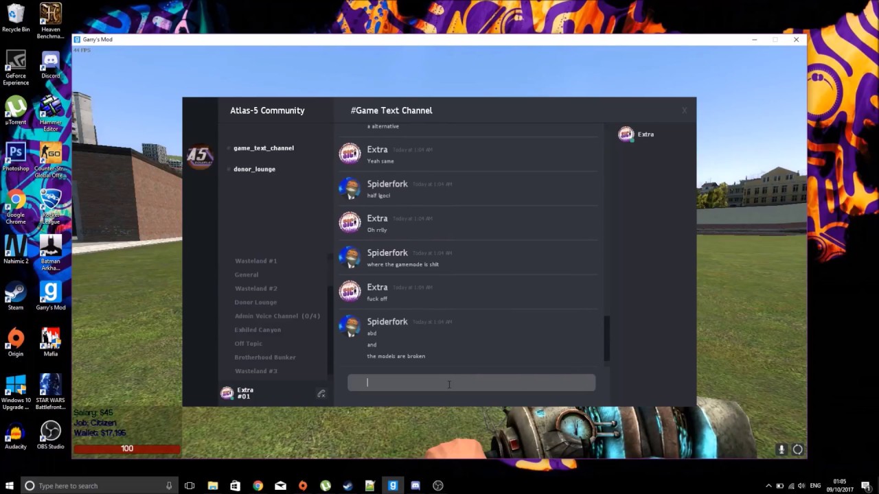 Gmod: Discord Integration SHOWCASE