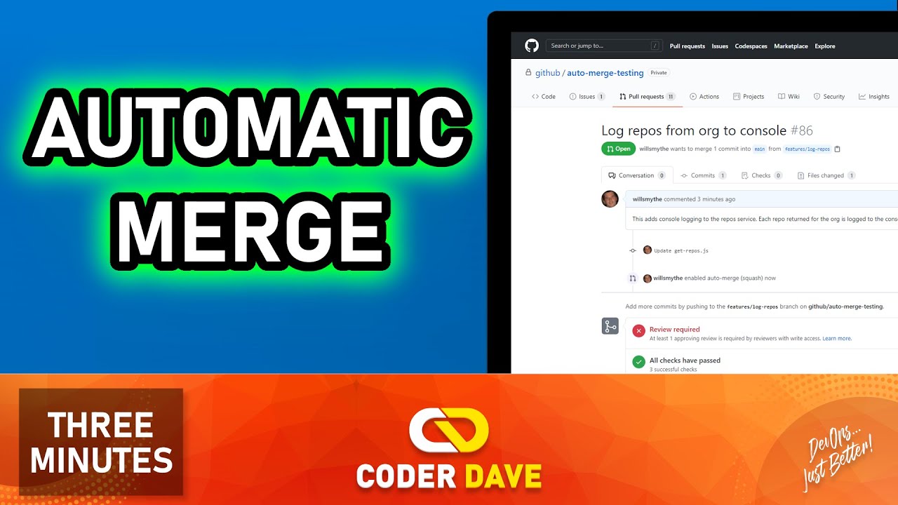 GitHub PR Auto Merge EXPLAINED