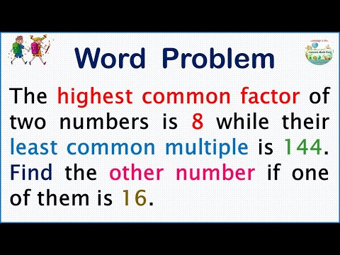 "Can You Solve This? HCF=8, LCM=144, One number is 16!"