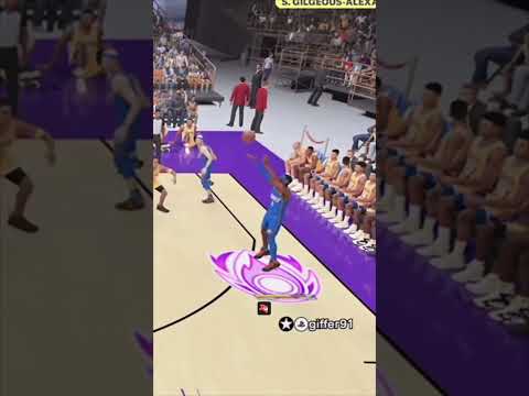 SGA LEFT ALONE FROM DEEP #nba2k25