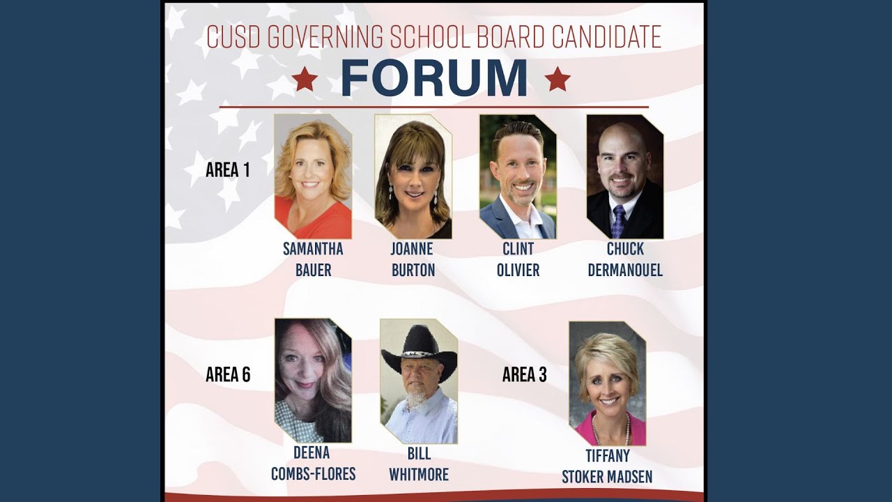 CUSD School Board Candidate Forum 2022