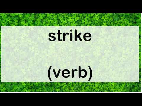776 strike verb