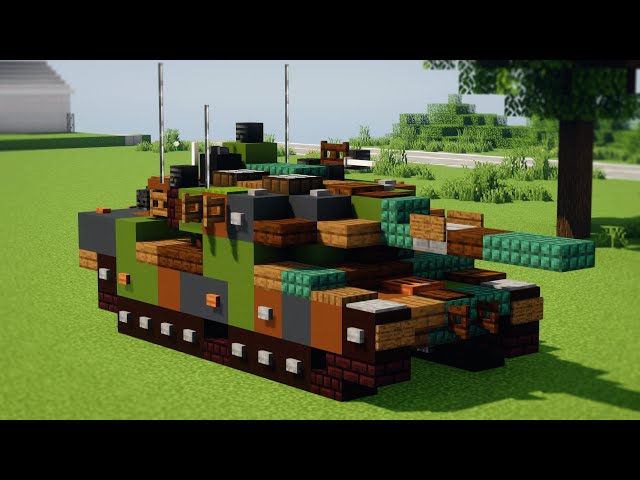 Leopard 2a6(1.5:1 scale) Minecraft Map
