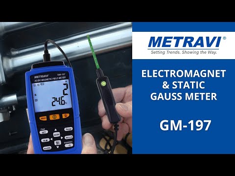 Metravi GM 197 Gauss Meter Features and Working