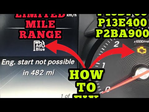 Mercedes Adblue Nox System Malfunction Limited Mileage Range | P13DF09 P13E400 P2BA900 P20F500 FIXED