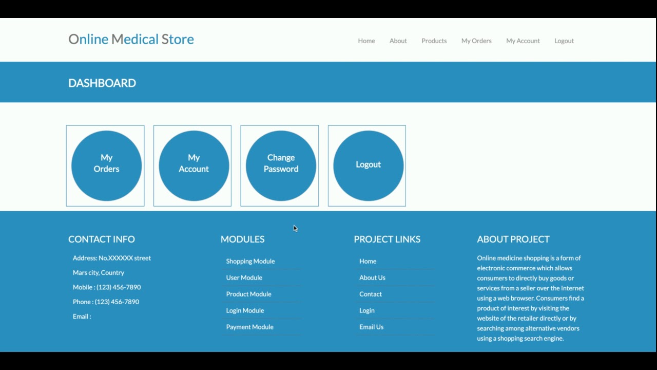 Online Medical Store | Python Django Project Tutorial