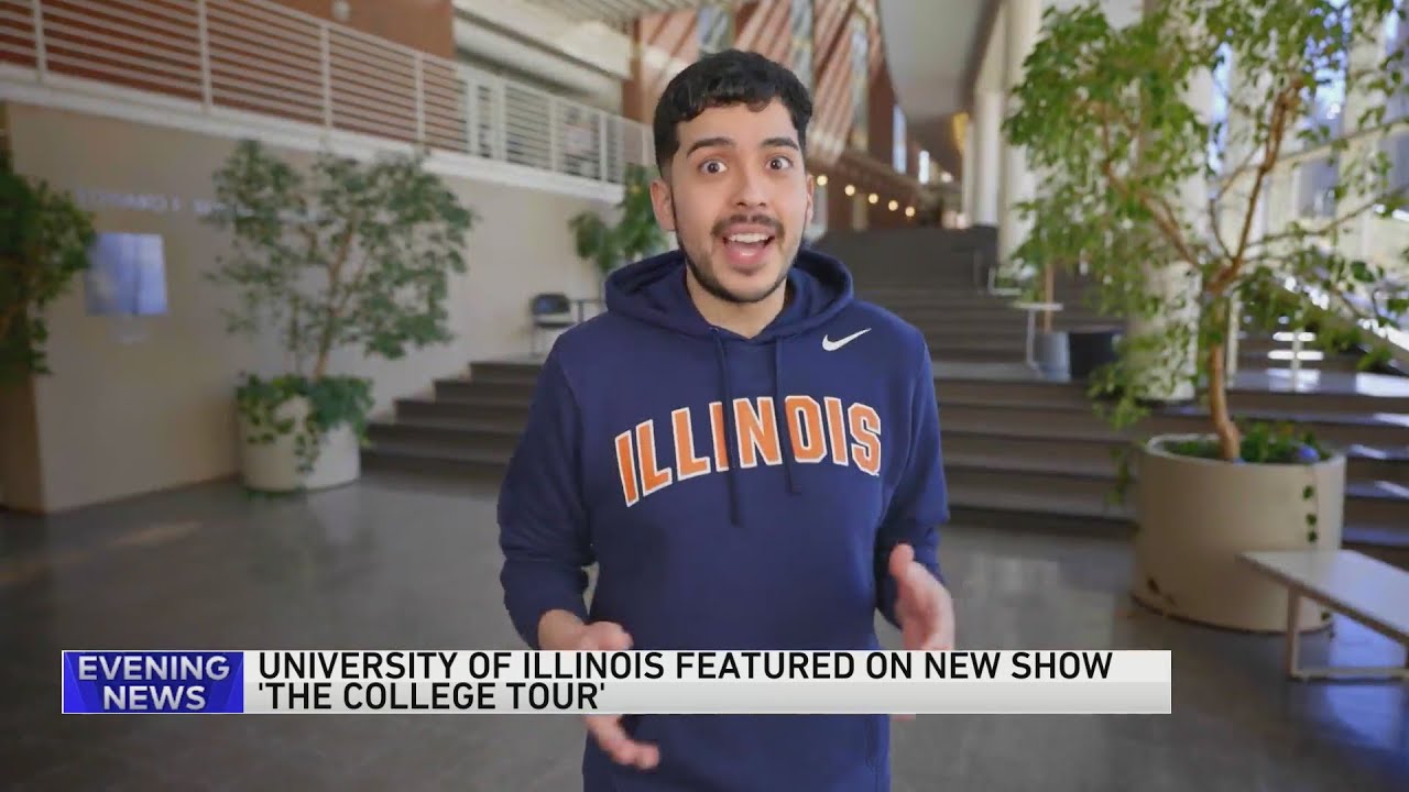 Producer, host of new show 'The College Tour' featuring U of I join WGN News