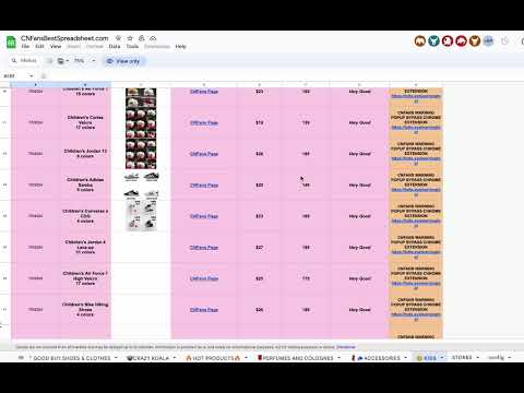 The Original Best CNFans Spreadsheet February 2025 - 4000+ Links! #cnfansspreadsheet #cnfans